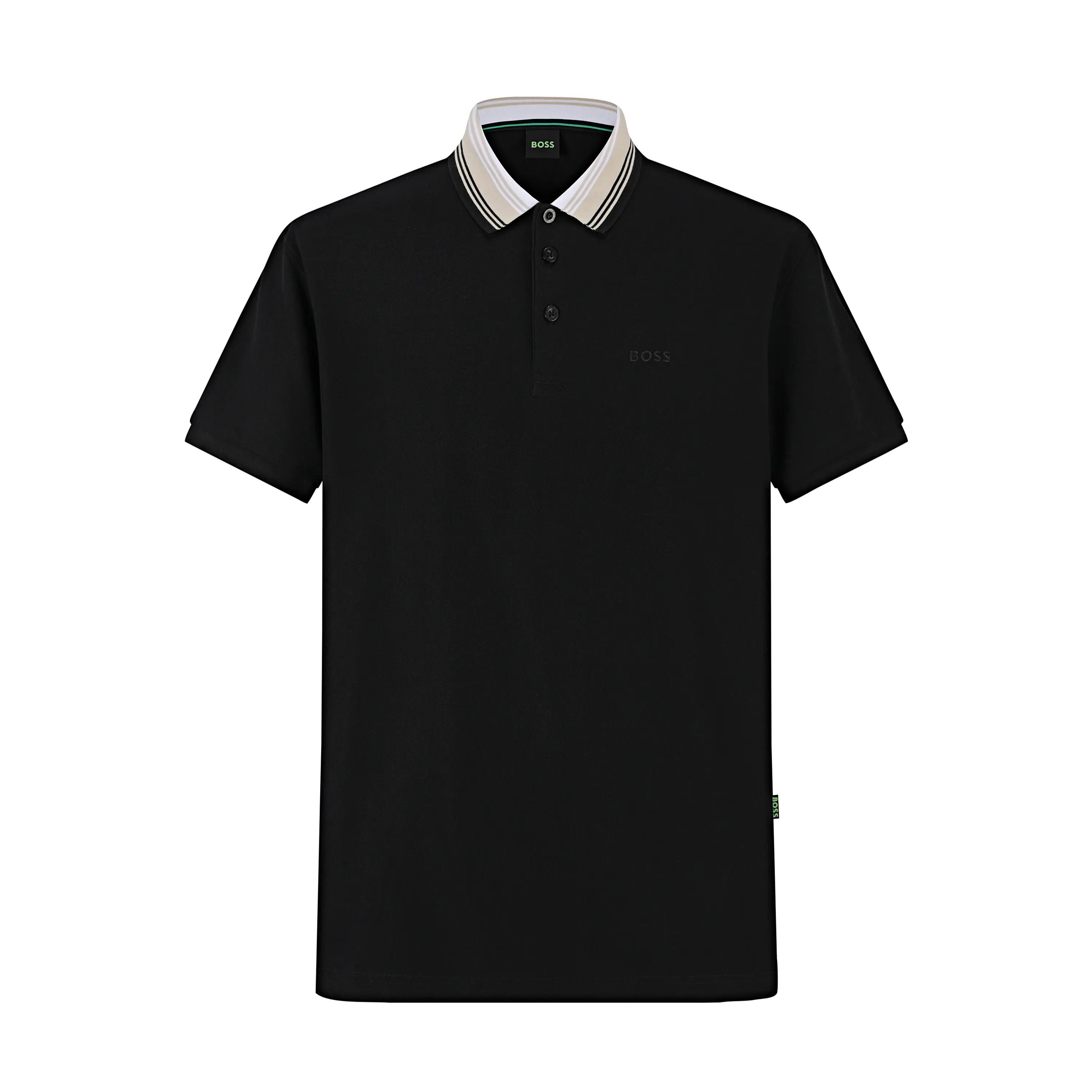 Camiseta 333-8 Tipo Polo Negra Para hombre – Tisan Shop Store